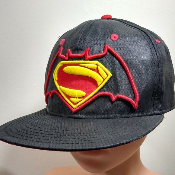 DC Comics | Accessories | Superman Dawn Of Justice Adjustable Hat Shiny ...